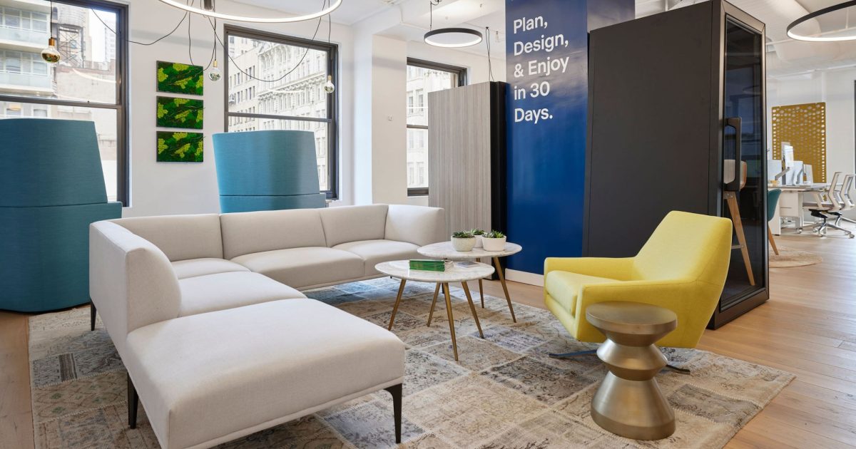 AMQ Solutions | AMQ & Orangebox Open NYC Showroom